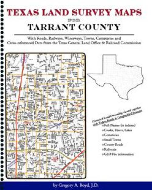 Texas Land Survey Maps for Tarrant County – Collector Bookstore