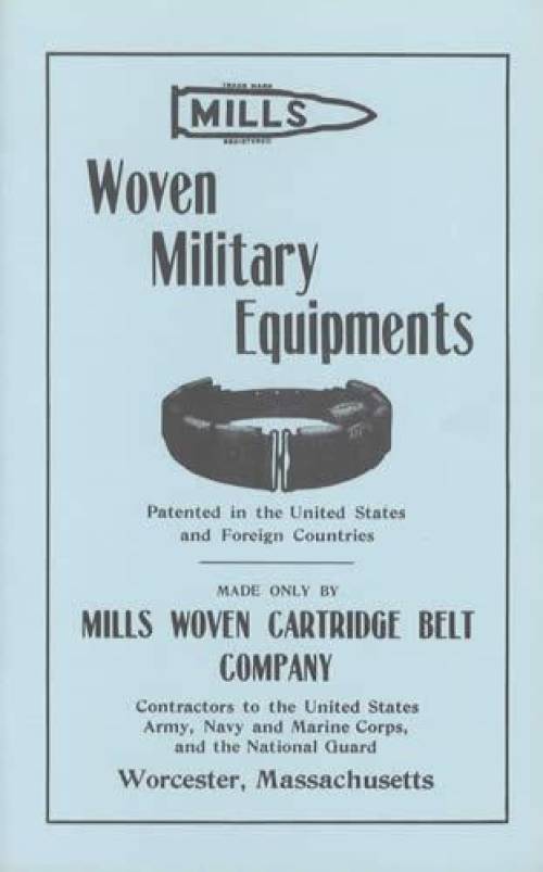 Mills Woven Military Equipments: Mills Woven Cartridge Belt Company ...