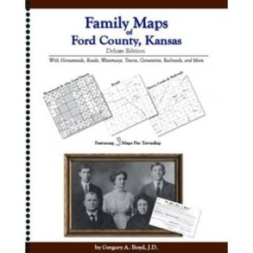 Family Maps of Ford County, Kansas Deluxe Edition – Collector Bookstore
