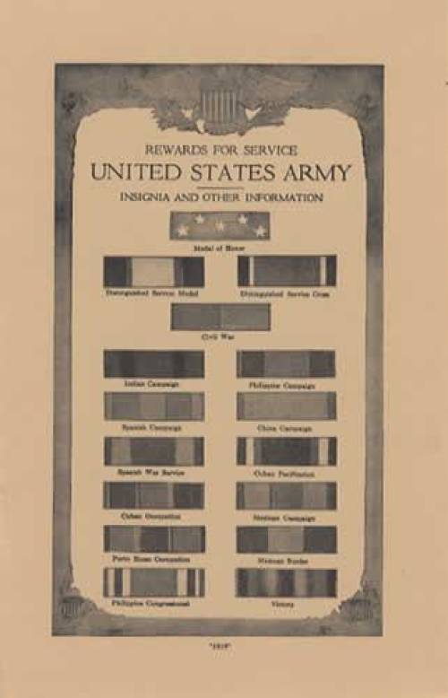 Rewards for Service: United States Army: Insignia & Other Information ...